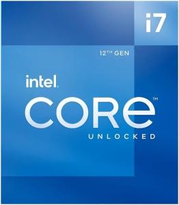 Intel Core 12th Gen i7-12700K Processor - 25M Cache,12 Cores, 20 Threads, up to 5.00 GHz (Unlocked)