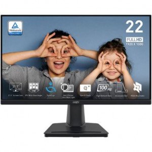 MSI PRO MP225 Monitor - 22" FHD (1920 x 1080), IPS, HDMI, VGA, 250 nits ...